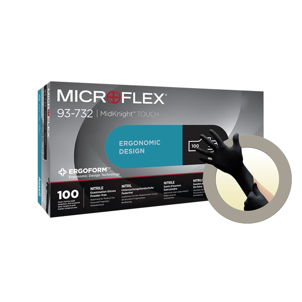 Wholesale Dental & Patient Hygiene Supplies | Microflex Midknight Touch ...