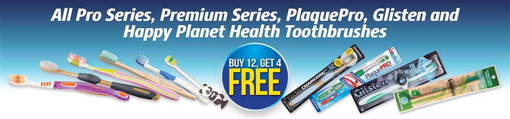 Power Curve comfort grip soft adult bulk toothbrushes 72 per box ...